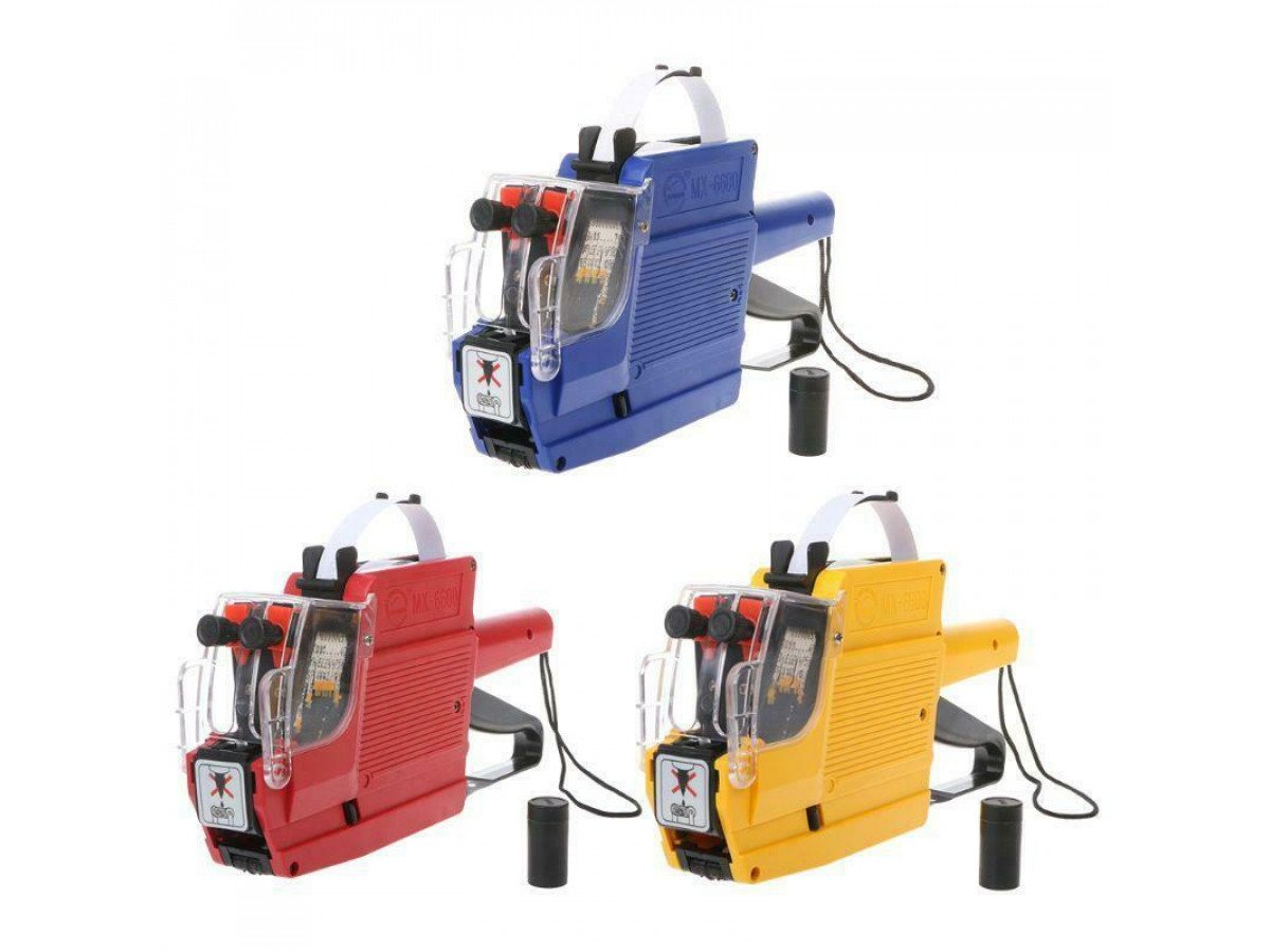 MX-6600 Pistola Marcadora de Precios, Fechas, № de Lotes y Otros ...