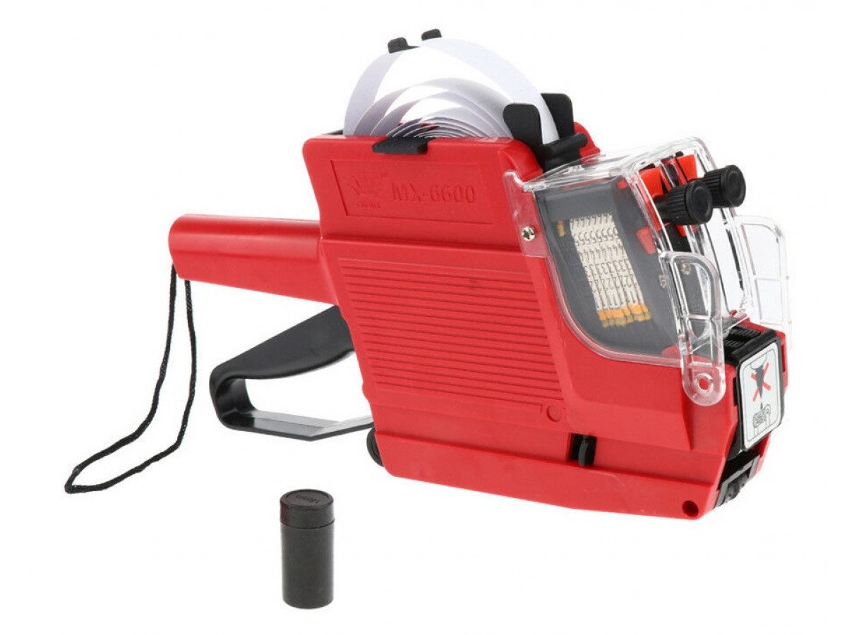 MX-6600 Pistola Marcadora de Precios, Fechas, № de Lotes y Otros ...
